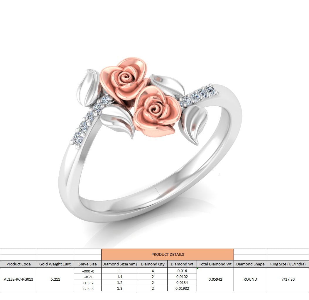 Rose N Diamond VVS COLLECTION - UNDER RETAIL PRICE – lamae jewelry
